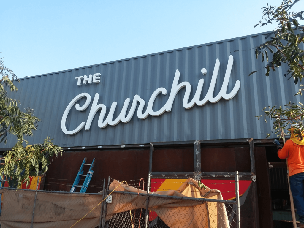 The Churchill – Associated Sign Company